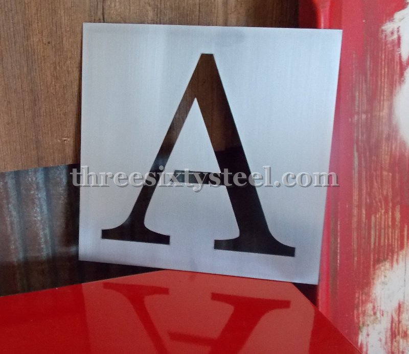 Metal Letters and Numbers – 360-STEEL