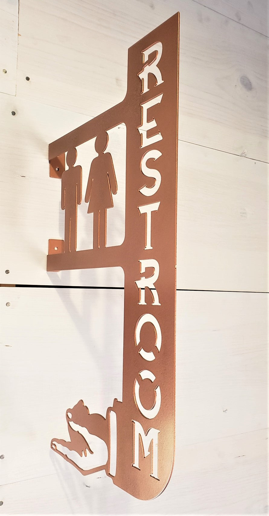 Custom Restroom Signs – 360-STEEL