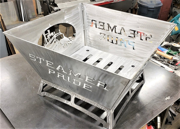 Forever Fire Pit - Fulton Steamers Edition – 360-STEEL