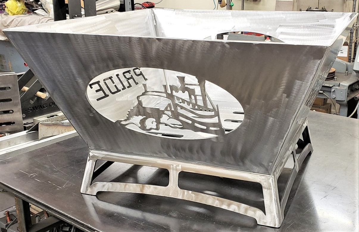 Forever Fire Pit - Fulton Steamers Edition – 360-STEEL